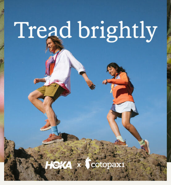 HOKA X Cotopaxi Hiking Collab At REI - The Market Place