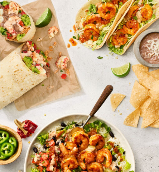 NEW Guajillo Lime Shrimp At Rubio's - The Market Place